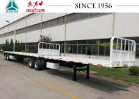 China 60T Payload Superlink Interlink 20ft Flatbed Semi Trailer for sale