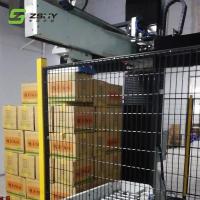 China 240 Pcs/Hour Single Column Automatic Robotic Bag Palletizer for sale