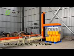 Robotic Stacker Automatic Palletizing Machine 1.8m Height Single Colum