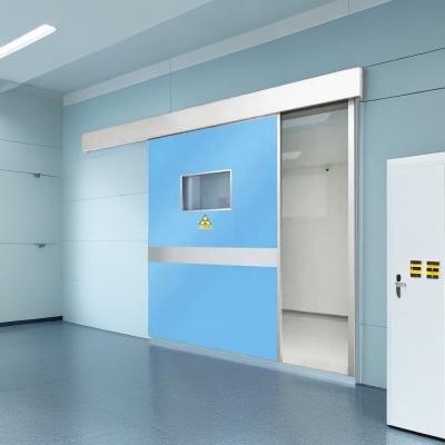 China Air Tight Automatic Hospital Sliding Door Powder Coating Operating Room Sliding Door for sale