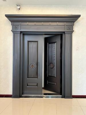 China Luxury Modern Aluminium Security Door Spray Coated For Homes for sale