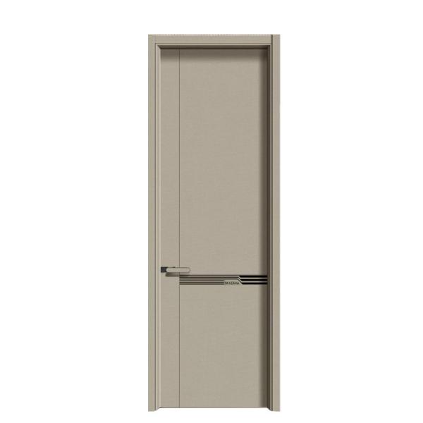 Quality Plywood Texture Custom Solid Wood Interior Doors For Bedroom Hotel for sale