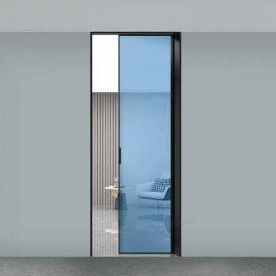 China Glass Aluminum Alloy Doors Sound Insulation Aluminum Security Door for sale
