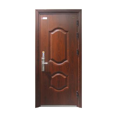 China 70mm Thick Steel Security Door Transfer Printing  Modern Design  Stainless Steel Style for sale
