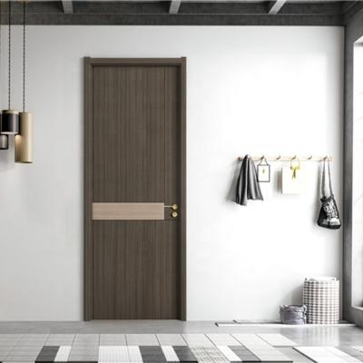 China Sleek Modern Solid Wood Doors Set Paint Surface Technology For Bedroom Bathroom for sale