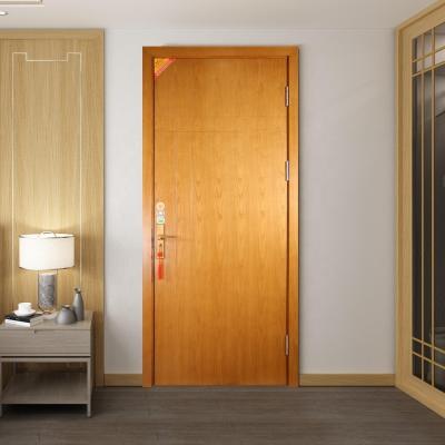 China Modern Wooden Interior Door Soundproof Waterproof For Bathroom Bedroom for sale