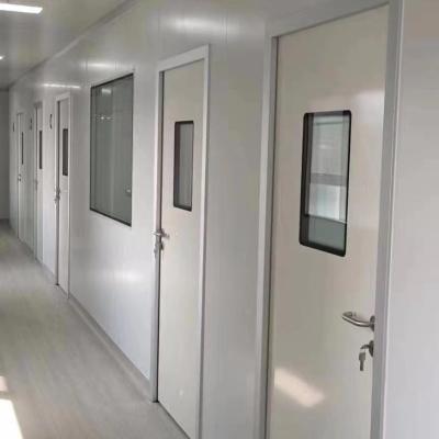 China Stainless Steel Cleanroom Hospital Swing Door Automatic Manual With Invisible Hinge for sale