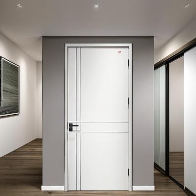 China Custom Solid Wood Modern Interior Door Waterproof Adjustable Versatile Use for sale