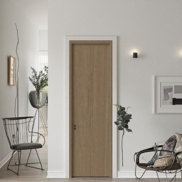 Quality Bedroom Solid Wood Modern Interior Doors Visible Invisible Hinge Option for sale