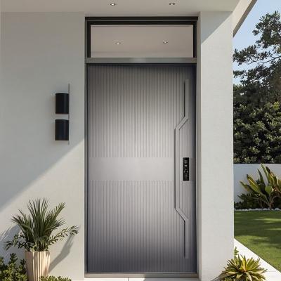 China Luxury Custom Metal Security Doors Anti Theft Villa House Entry Door for sale