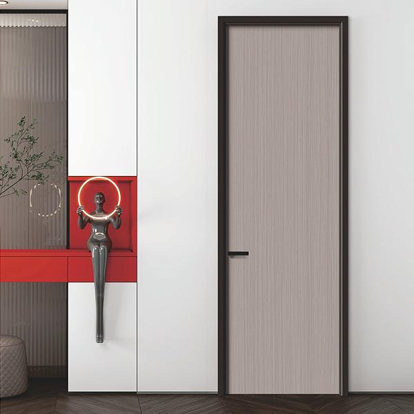 Quality Paintless Solid Wood Suite Door Postmodern Sound Insulation for sale