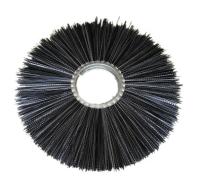 Quality 32 Inch Cleaning Road Sweeper Brush Replacement Track Loaders Poly Wafer Brushes for sale
