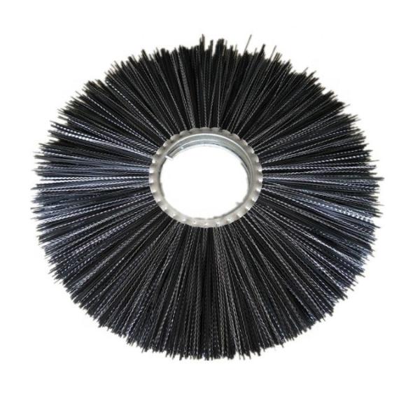 Quality 32 Inch Cleaning Road Sweeper Brush Replacement Track Loaders Poly Wafer Brushes for sale