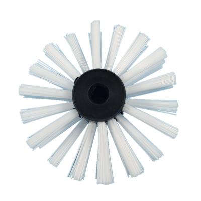 China Flexible And Sturdy Nylon Pipe Blasting Brush For Tubing Coating And Surface Preparation for sale