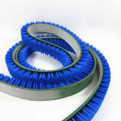 China Gentle Soft Nylon Conveyors Belt Cleaning Brush For Delicate Surfaces Treatment for sale