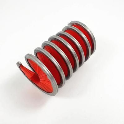 China Inner Winding Helical Brush Spiral Spring Coil For Residue Wiping Cleaning for sale