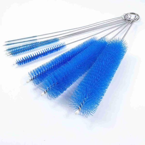 Quality Metal And Plastic Straw Cleaner Brush Multi Purpose Test Tube Scrubber Brushes for sale