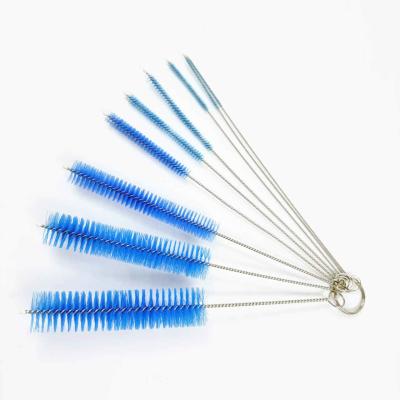 China Flexible Nylon Tube Cleaning Brushes For Reusable Straws Baby Bottles And Sippy Cups for sale