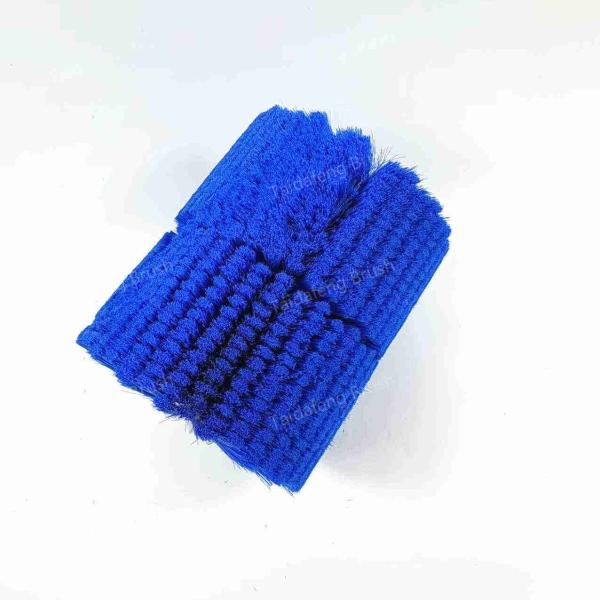 Quality Quick Snap Brushes Segment Cylinder Brush Nylon Roller Brush For Cleaning for sale