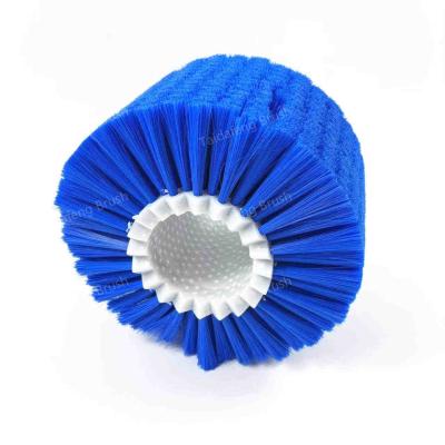 Cina Spazzole a scatto rapido Spazzole a cilindro a segmento Spazzola a rotoli di nylon per la pulizia in vendita