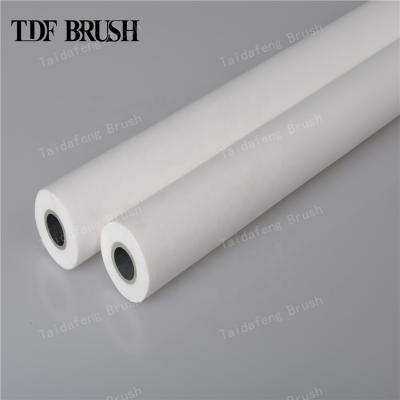 China White PVA Sponge Brush Roller Rubber Roller Brush For Glass Cleaning Machine for sale