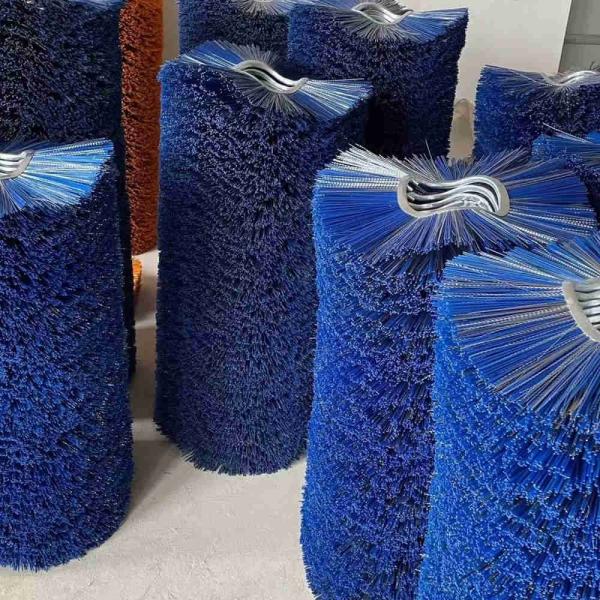 Quality PP Spring Stainless Steel Road Sweeper Brushes Wire Wafer Brushes For Sweepers for sale
