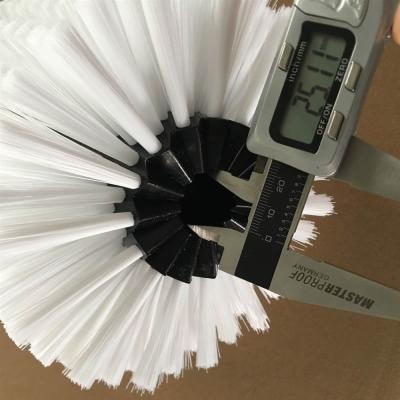 China Quick Replacement Roller Cylinder Brush Segment Zig Zag Brush For Textile Industry for sale