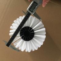 China Quick Replacement Roller Cylinder Brush Segment Zig Zag Brush For Textile Industry for sale