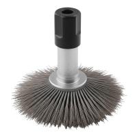 China Round Brush Shape Flexible Honing Brush for Hub Disc Deburring Performance for sale