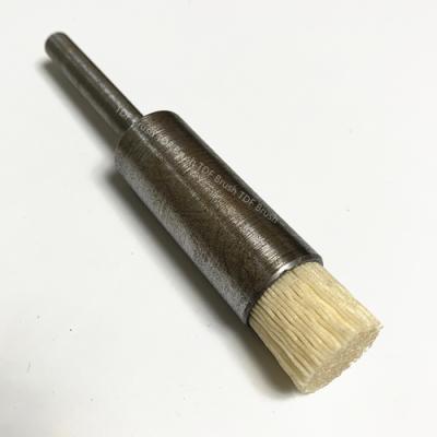China Ceramic Fiber Abrasive Pen End Brush Latch Type CNC Deburring Polishing for sale