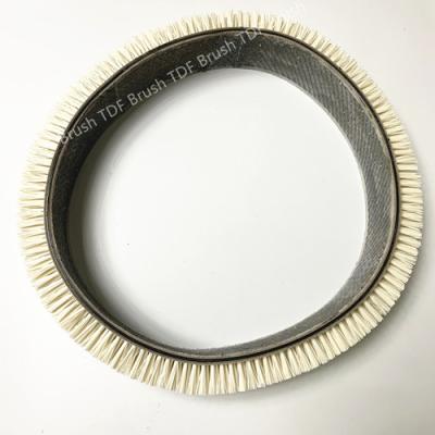 China Flat Belt Brush Chemical Resistant Antistatic Custom Size Transverse Cleaning for sale
