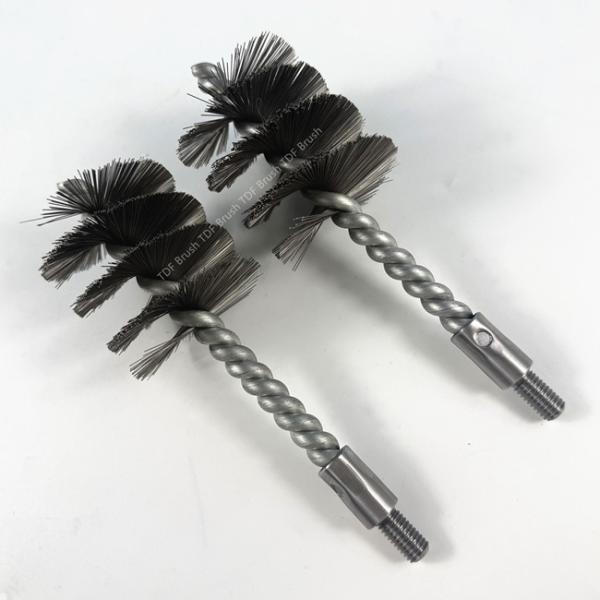Quality Stainless Steel Twisted Wire Tube Cleaning Brush Custom Size Durable for sale