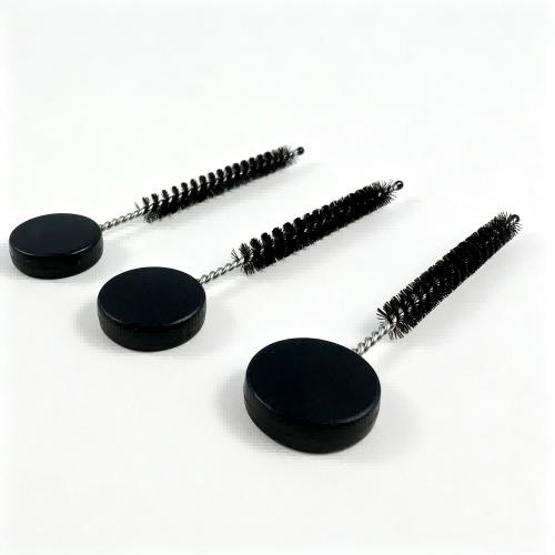 Quality Industrial Small Orifice Cleaning Tube Brush with Depth‑Stop Washer Nylon Bristle Twisted Wire Brush for Nozzle Inner Hole Service & Upkeep for sale