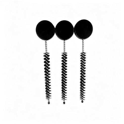Quality Hand‑Use Precision Bore Cleaning Brush with Position Limiter Disc Nylon Twisted Wire Tool For Nozzle Jet Hole Tubing Repair Maintenance for sale