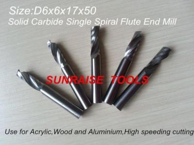 China Single Flute End Mill for sale