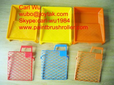 China Professional Plastic Paint Roller Grid Paint Tray Painting Tools PT-014 for sale