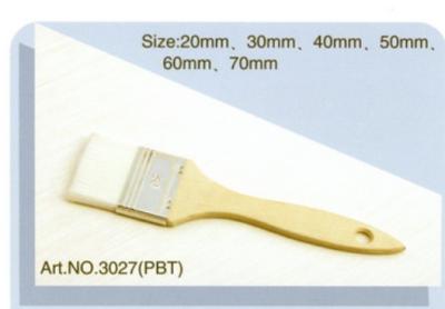 China Polyester PBT pure natural bristle Chinese bristle synthetic paint brush No.3027 for sale