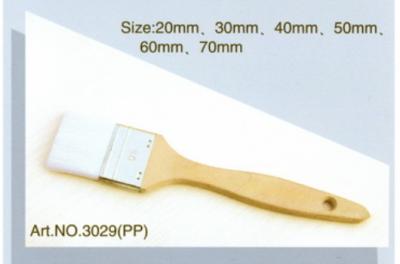 China Polyester PP bristle Chinese bristle paint brush No.3029 for sale