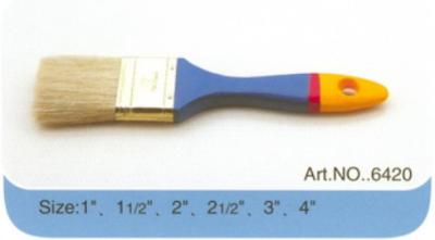 China High quality chinese manufacturer wooden handle pure bristle paint brush 2
