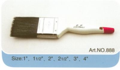 China Best quality factory made different size wooden handle pure bristle paint brush No.888 for sale