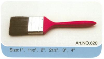 China Best quality factory made different size wooden handle pure bristle paint brush No.620 for sale