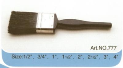China Chinese bristle plastic or wooden handle pure bristle paint brush No.777 for sale