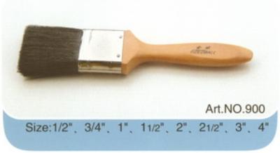 China Chinese bristle plastic or wooden handle pure bristle high quality paint brush No.900 for sale
