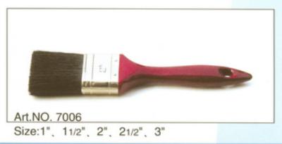 China Chinese bristle plastic handle wooden handle pure bristle high quality paint brush No.7006 for sale