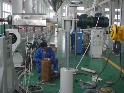 Cina Linea di plastica dell'estrusione del tubo dell'HDPE in vendita