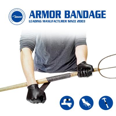 China PU Resin Impregnated Fiberglass Repair Tape Rapid Curing Bandage Moisture Activated Pipe Leak Repair Wrap Tape for sale