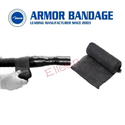 China Factory Supply Fiberglass Armor Bandage Sheath Repair Industrial Amor Wrap Tape for sale