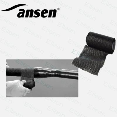 China Factory Balck Armorcast 4561 100mm 4.6m structural material Fiberglass Wrap Armor Cast Tape Bandage for sale