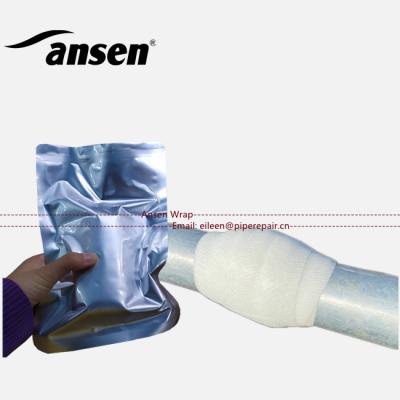 China Permanent Fix On Wood Metal Wrap Repair Tape Pipe Repair Wrap Bandage Fix Repair Fiberglass Wrap Tape for sale