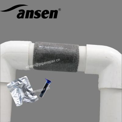 China Fast Molding Fiberglass Pipe Repair Tape Leak Fix Water Activated Fiberglass Tape For Pipeline Repair Bandage for sale